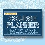 Course Planner Package for Scrivener